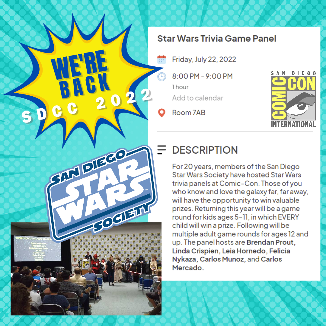 Gearing up for Comic-Con 2022 - The Return of SDCC